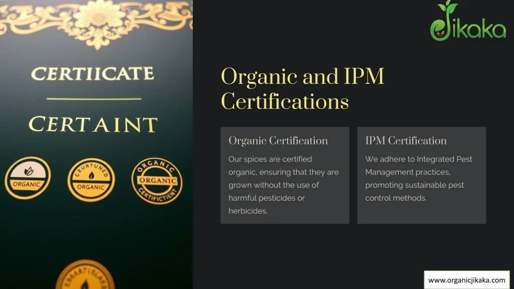 PPT - About-Organic-Jikaka 1 PowerPoint Presentation, free download ...