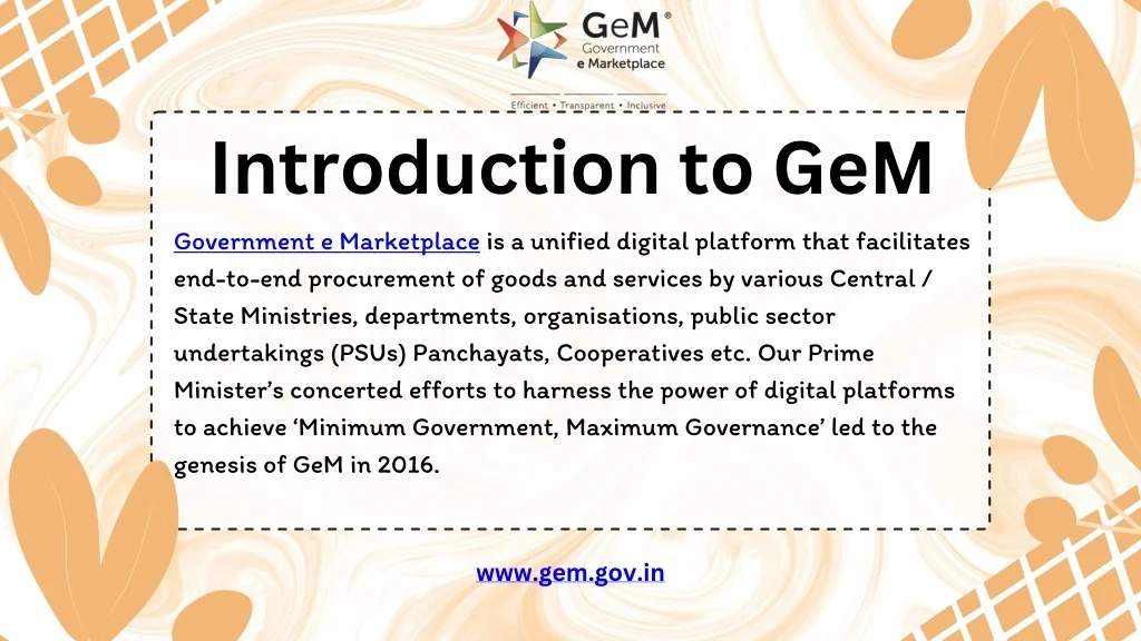 PPT - All You Need to Know About India’s largest public procurement ...