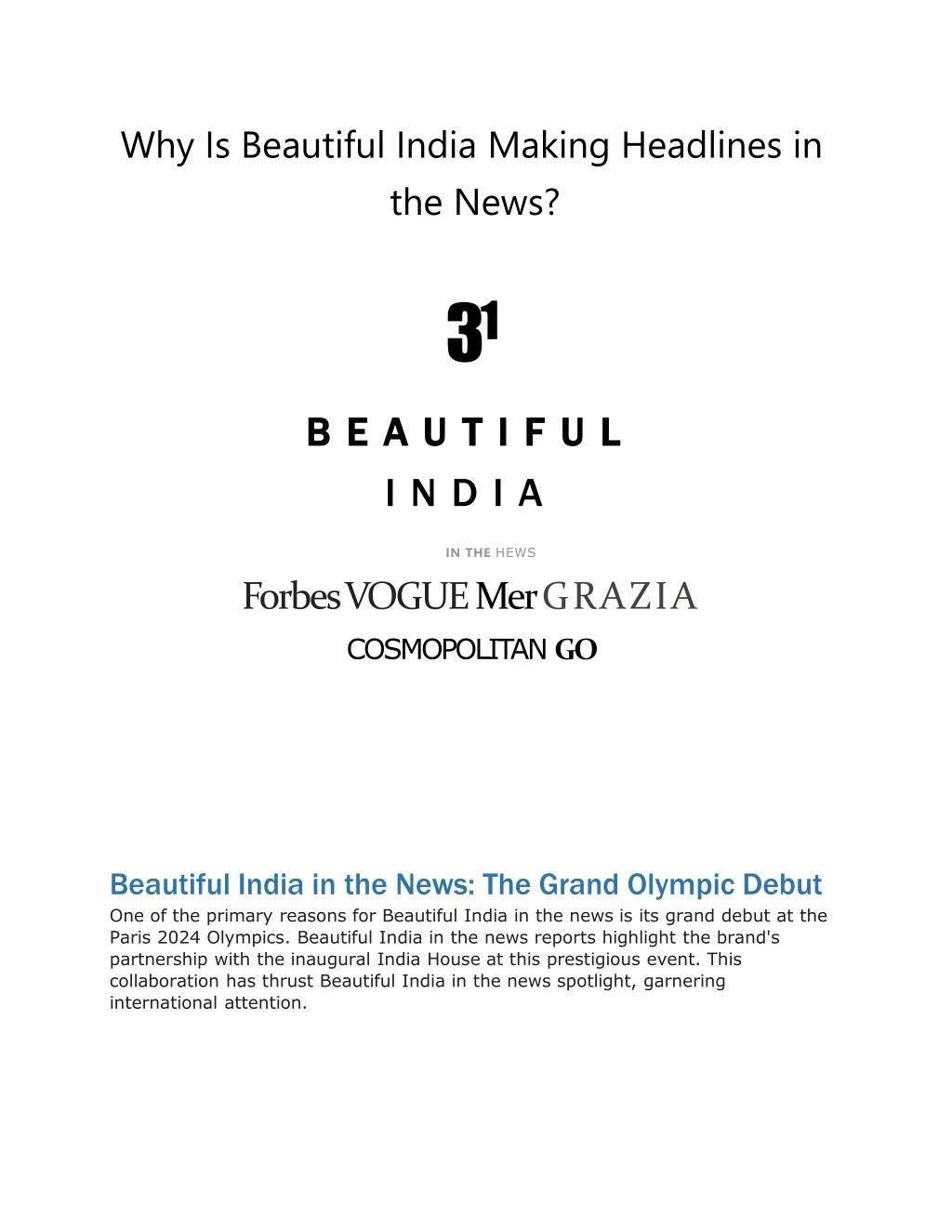 PPT - Why-Is-Beautiful-India-Making-Headlines-in-the-News PowerPoint ...