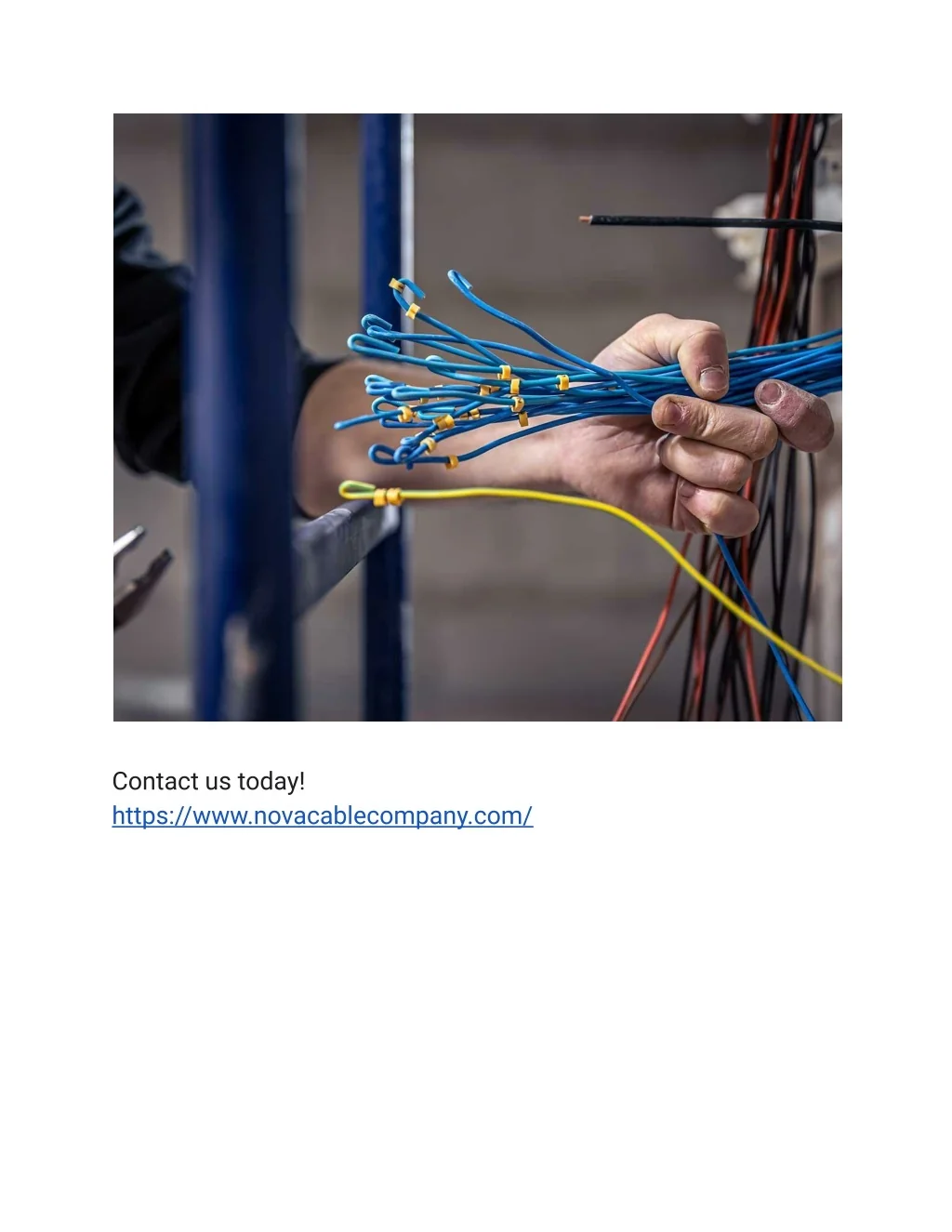 PPT - Largest Fiber Optic Cable Manufacturers | Nova Cable PowerPoint ...