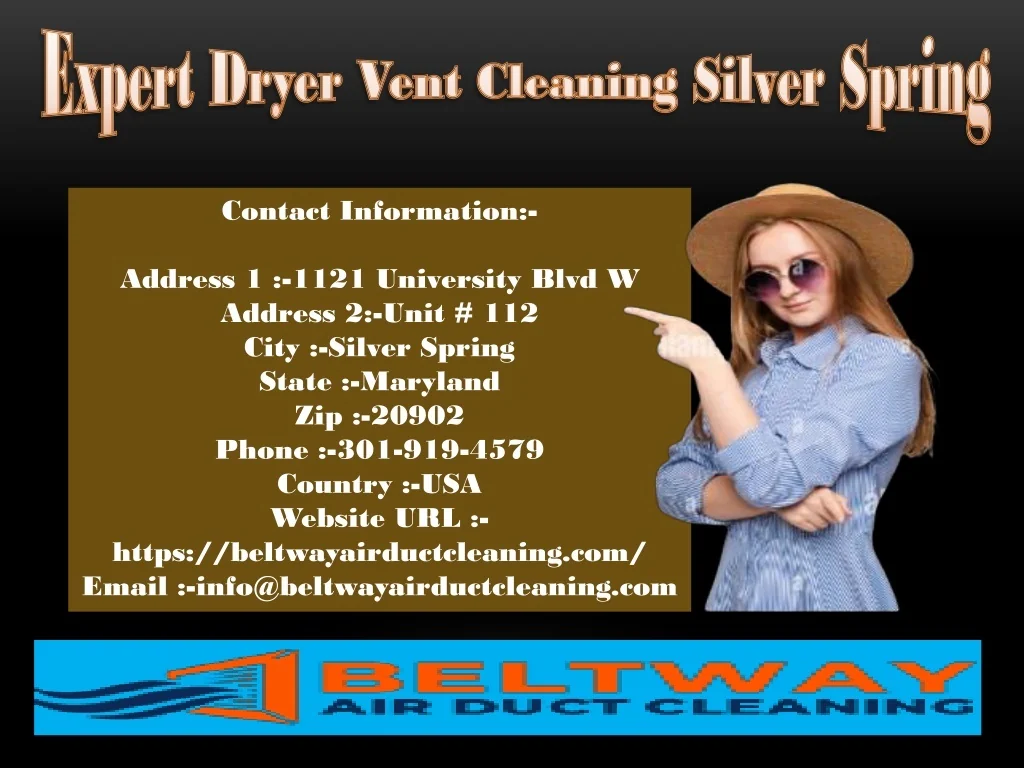 PPT - Expert Dryer Vent Cleaning Silver Spring PowerPoint Presentation ...