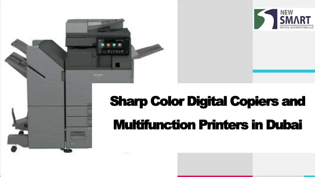 PPT - Sharp Color Digital Copiers and Multifunction Printers in Dubai ...
