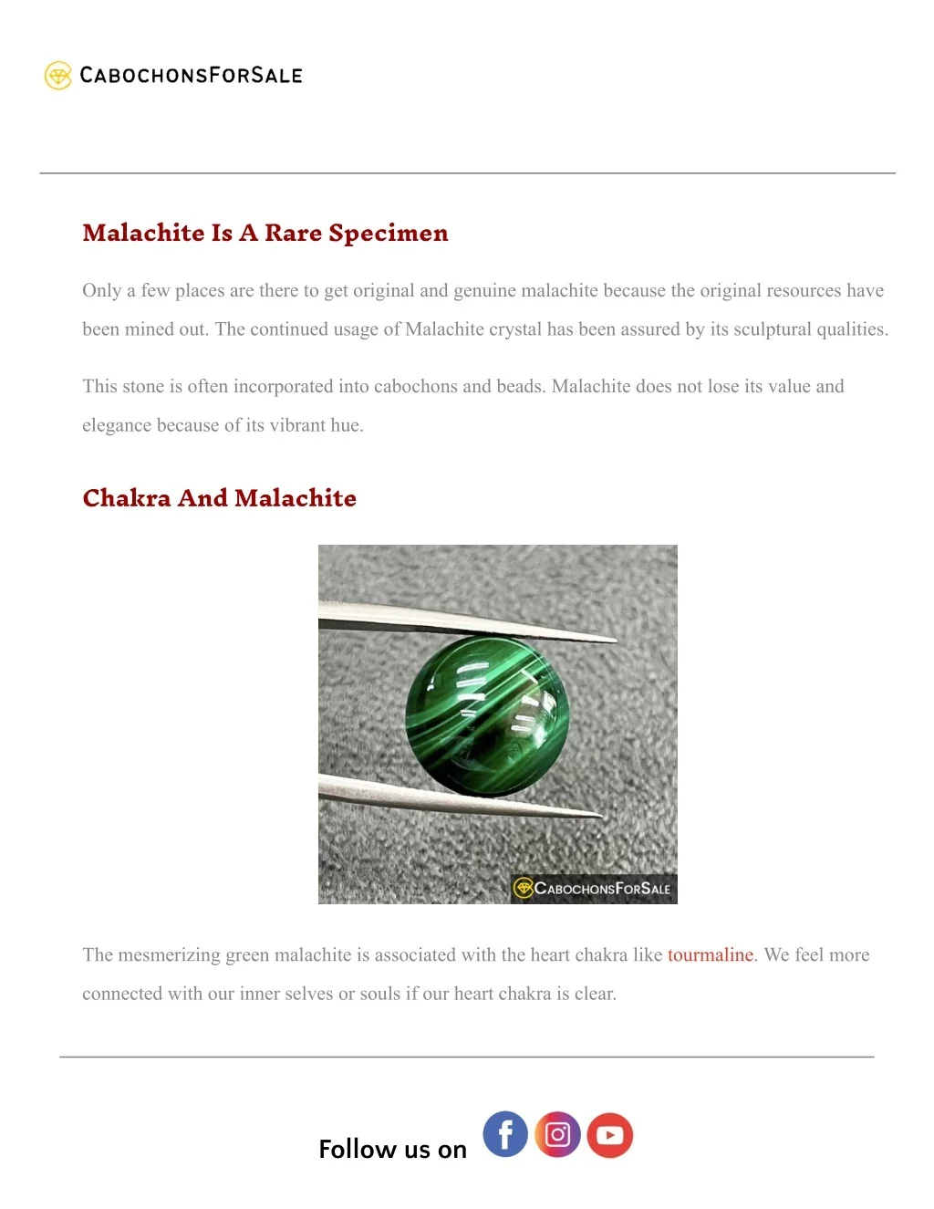 PPT - 10 Fun Facts About The Stunning Malachite Gemstone.docx ...
