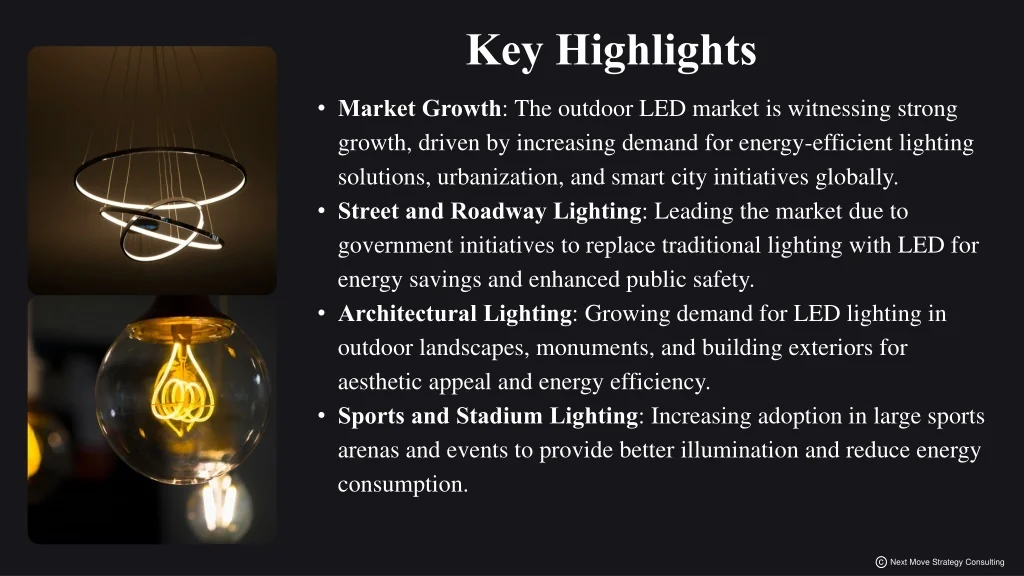 PPT - Outdoor LED Lighting: A Bright Path to Sustainable Urban ...