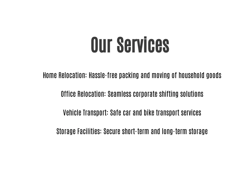 PPT - Packers and Movers PowerPoint Presentation, free download - ID ...