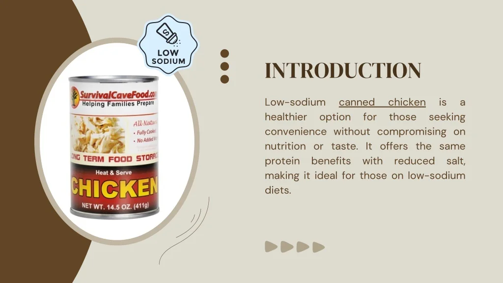 PPT - Discover the Benefits of Low-Sodium Canned Chicken PowerPoint ...
