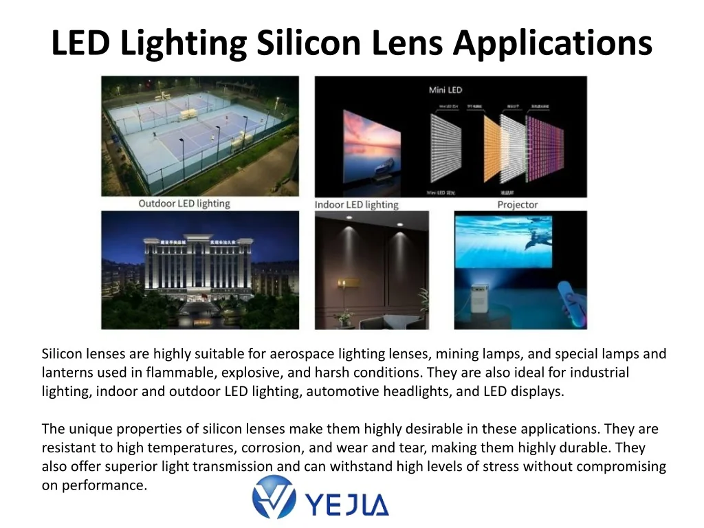 PPT - High Precision Liquid Injection Molding Silicon Lens ...