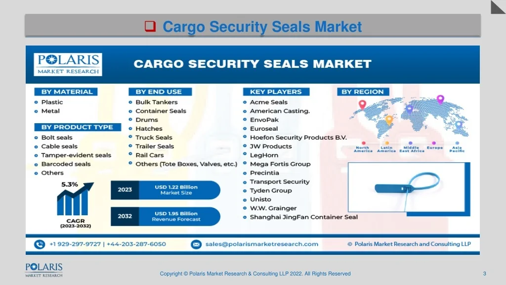 PPT - Cargo Security Seals Market PowerPoint Presentation, free ...