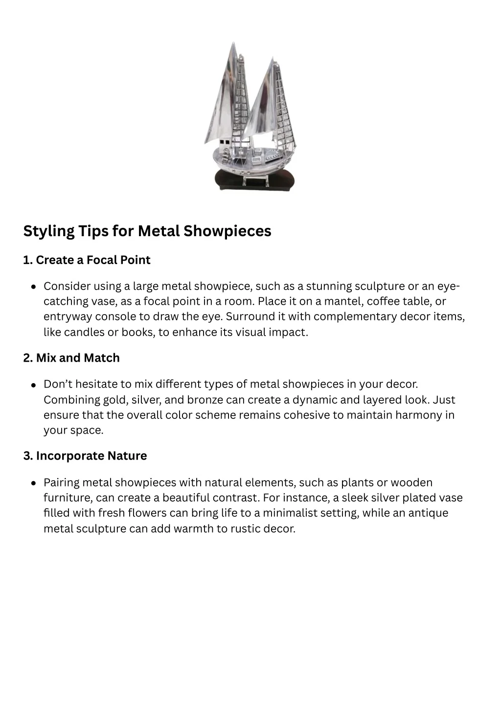 PPT - metal antique showpiece PowerPoint Presentation, free download ...