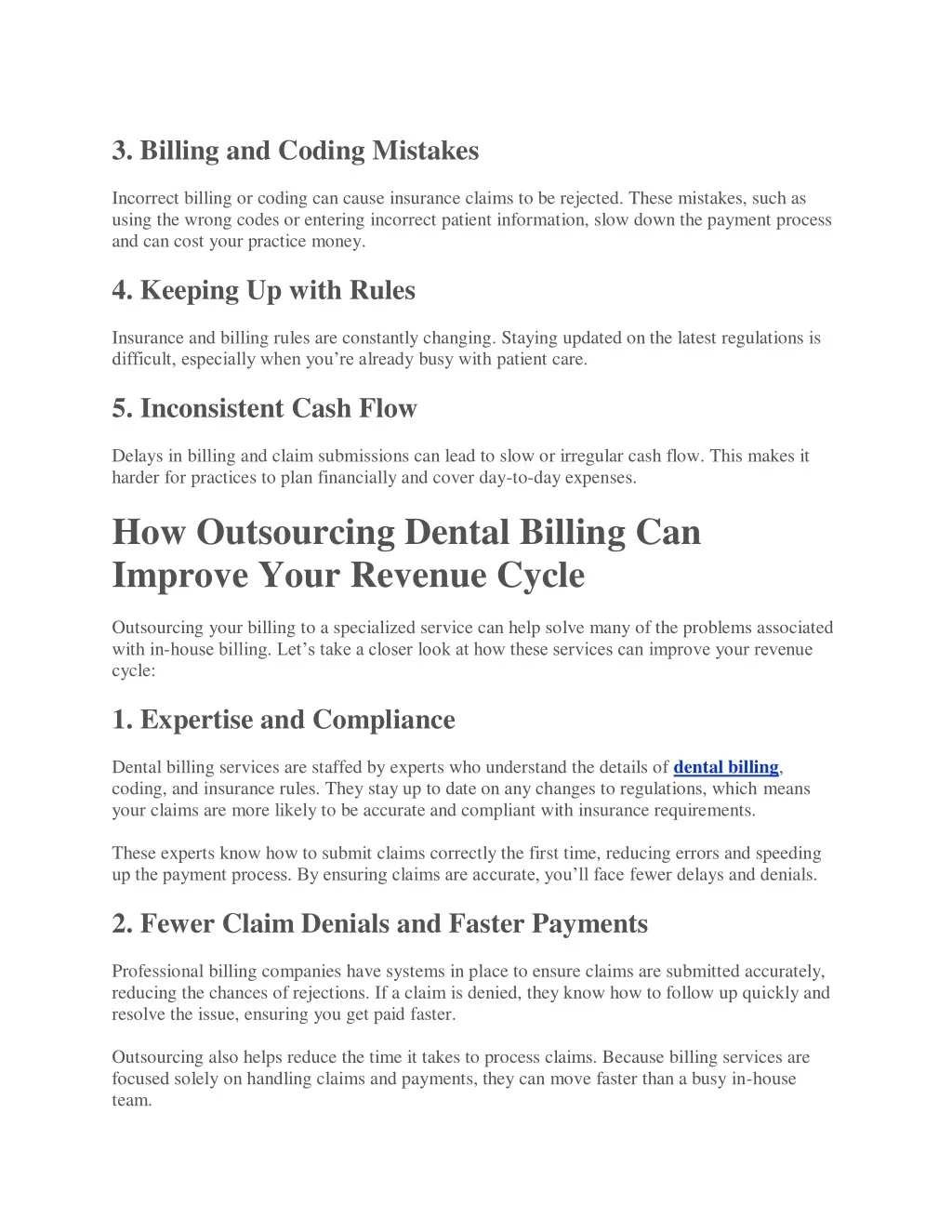 PPT - Dental Billing Services - How They Can Boost Your Practice's ...