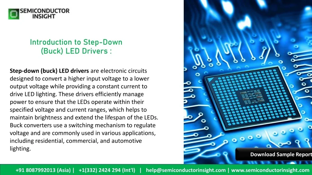 PPT - United States Step-Down (Buck) LED Drivers Market Outlook and ...