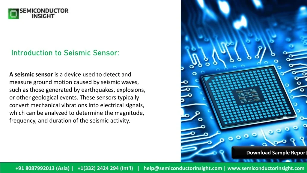 PPT - United States Seismic Sensor Market Outlook and Forecast 2024 ...
