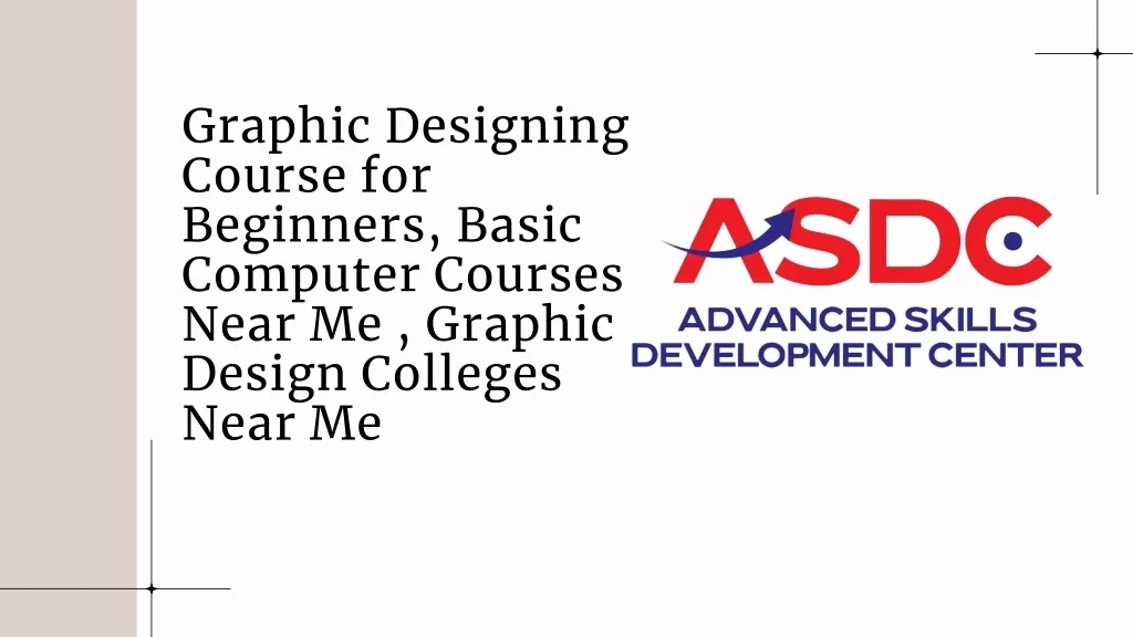 PPT - graphic designing for beginners PowerPoint Presentation, free ...