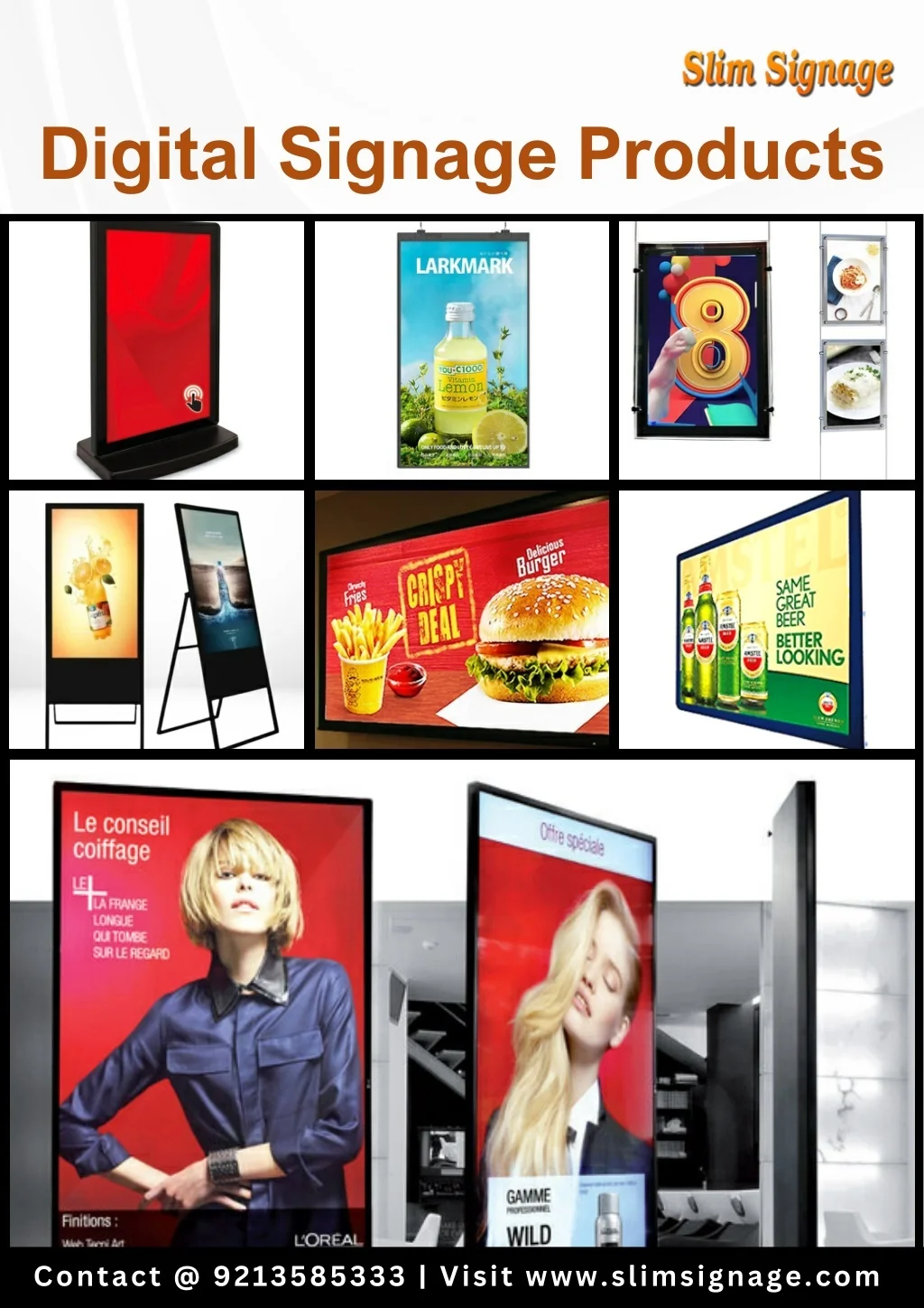 PPT - Digital Signage Services In Delhi | Slim Signage | Outdoor Sign ...