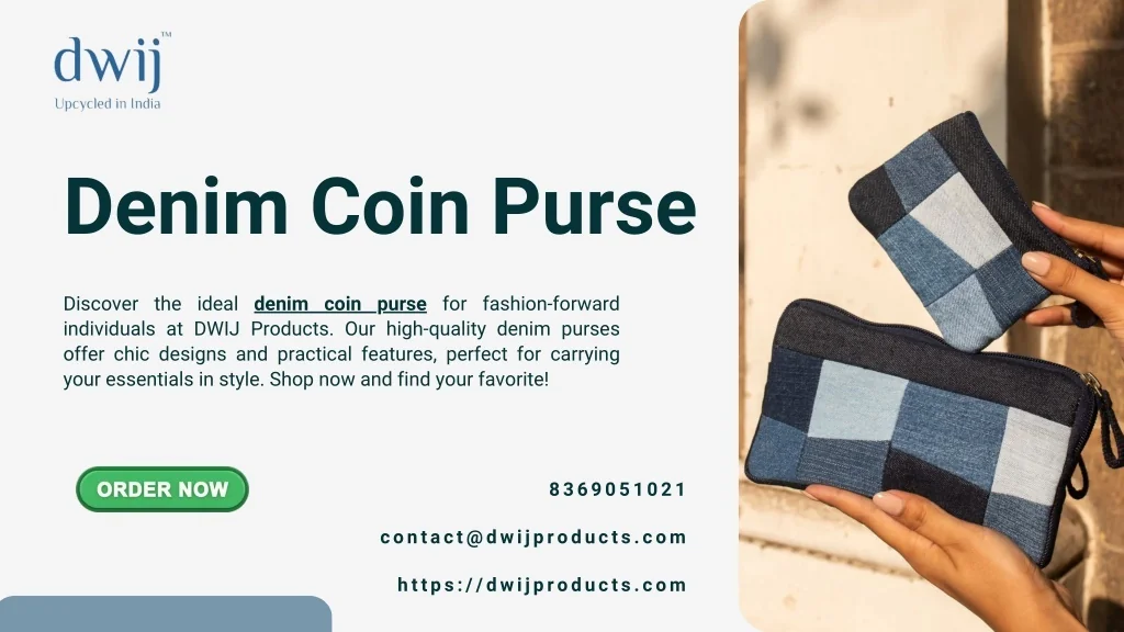 PPT - Find the Quality Denim Coin Purse for Fashion-Forward Individuals ...
