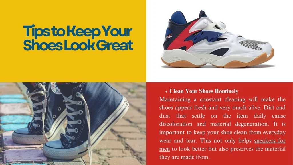 PPT - How to Care for Your Sneakers Maintenance Tips for Longevity ...