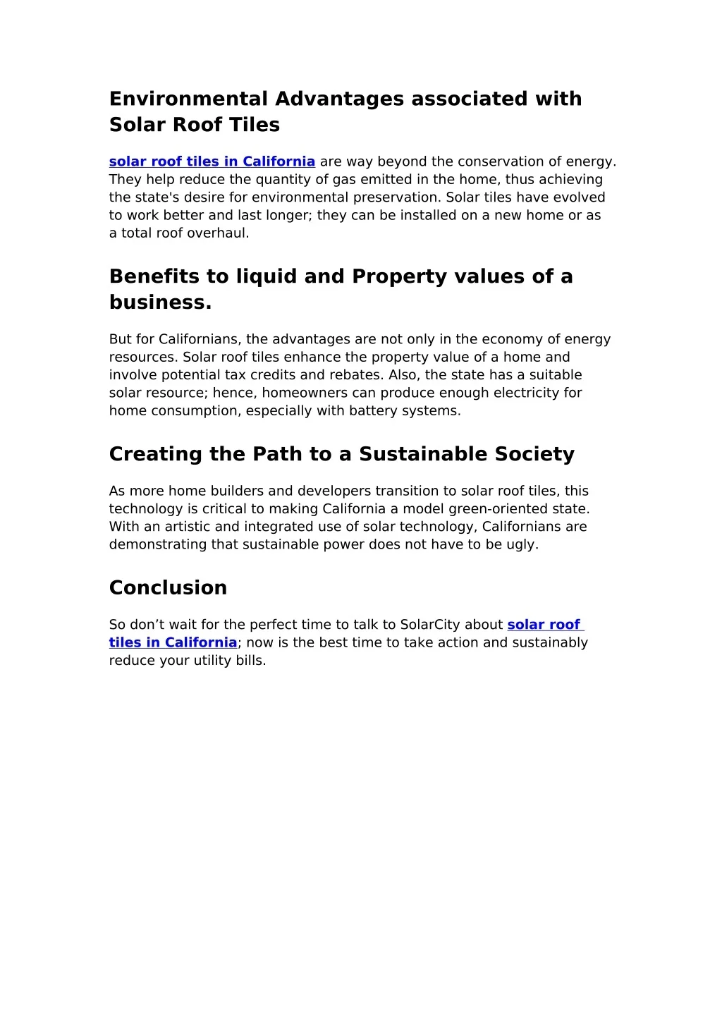 PPT - Solar Roof Tiles in California: A Game Changer for Clean Energy ...
