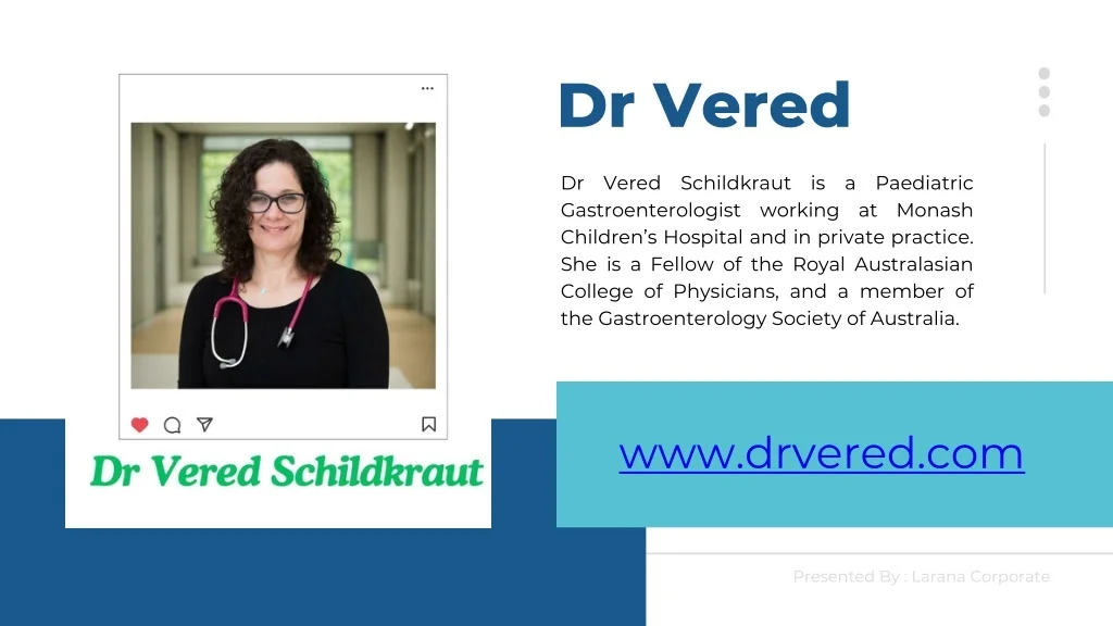 PPT - Dr Vered Schildkraut_ Paediatric Gastroenterologist1 PowerPoint ...