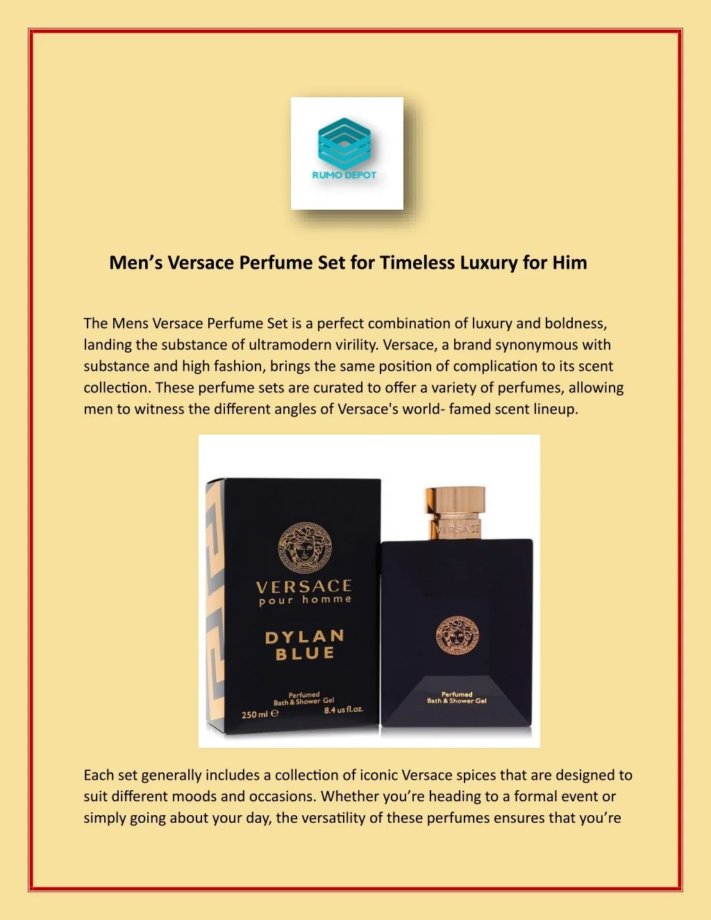 PPT - Men’s Versace Perfume Set for Timeless Luxury for Him PowerPoint ...