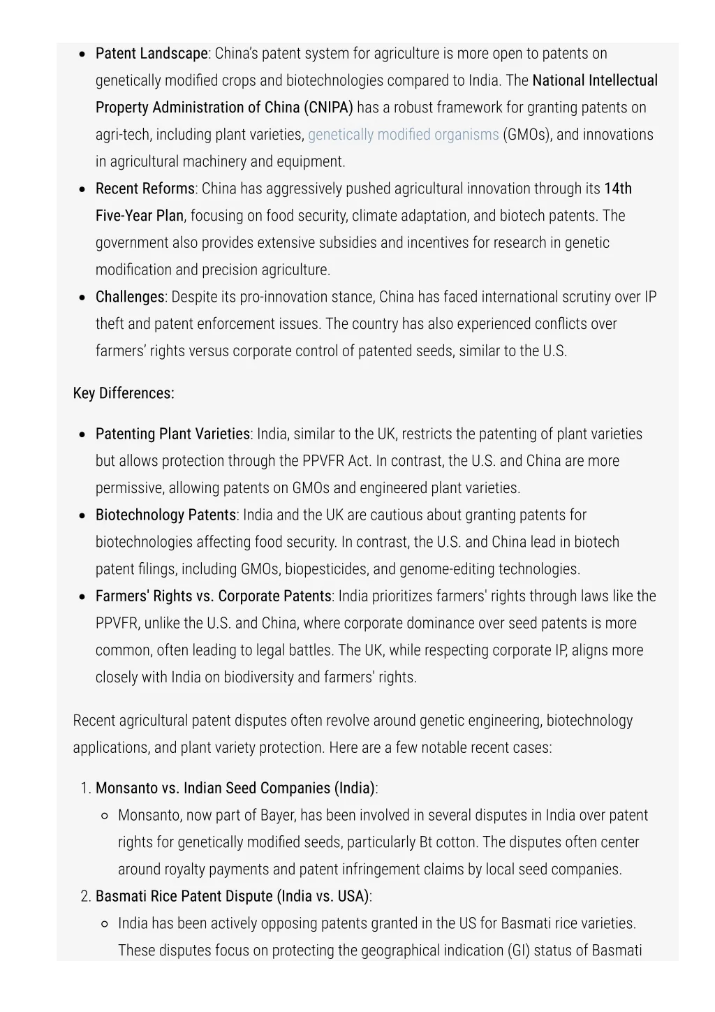 PPT - Top Agricultural Patent Disputes & Reforms Innovation vs Farmers ...