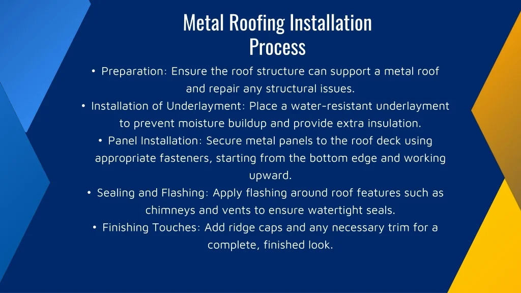 PPT - Comprehensive Guide on Metal Roofing Installation - BarrierBoss ...