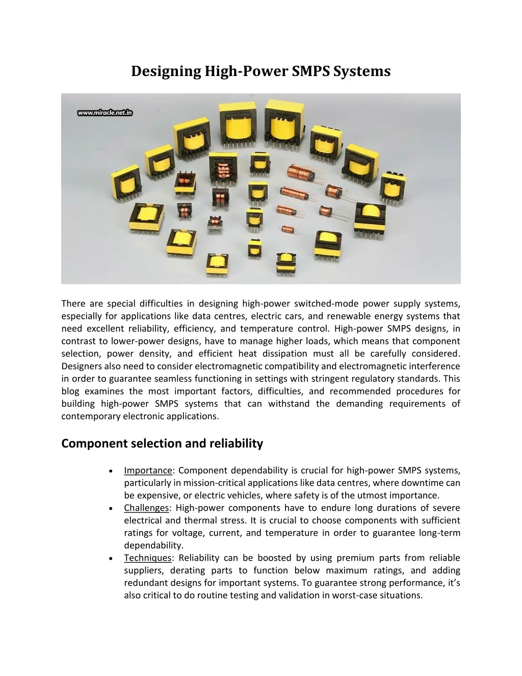 PPT - Designing High-Power SMPS Systems PowerPoint Presentation, free ...