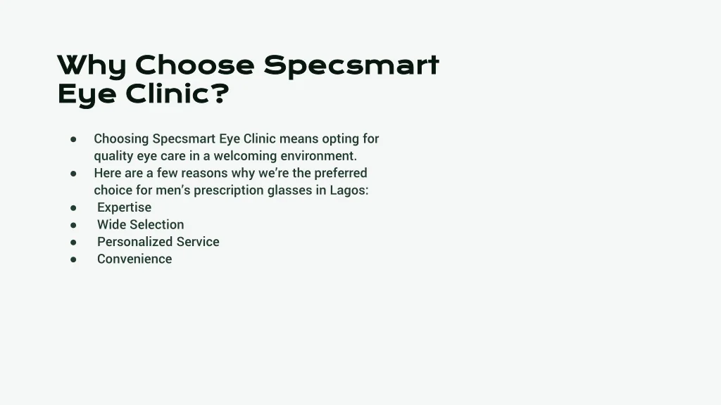 PPT - Men’s Prescription Eyewear: Find Your Perfect Frames at Specsmart ...