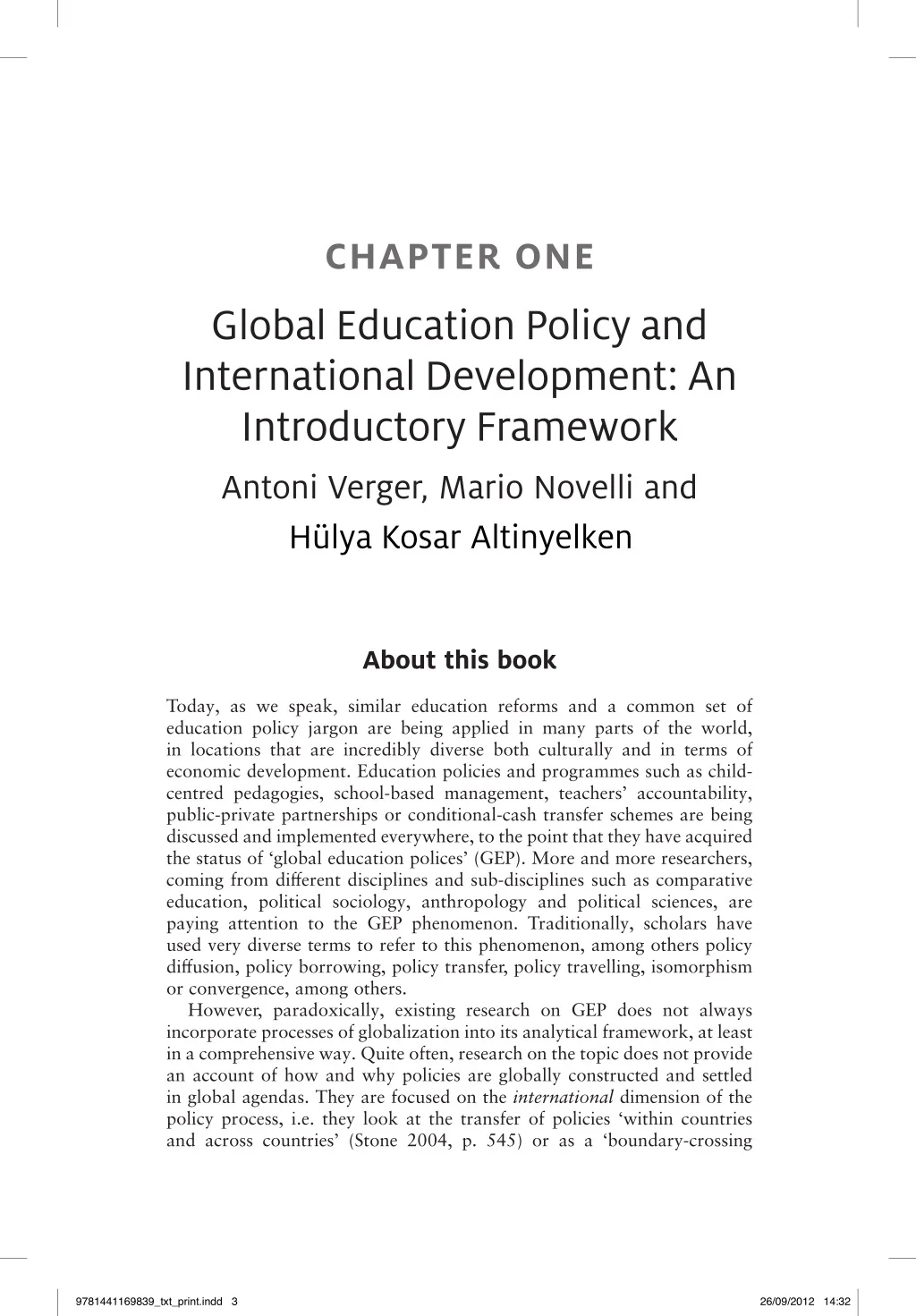 PPT - Global Education Policy and Internationa PowerPoint Presentation - ID:13620841