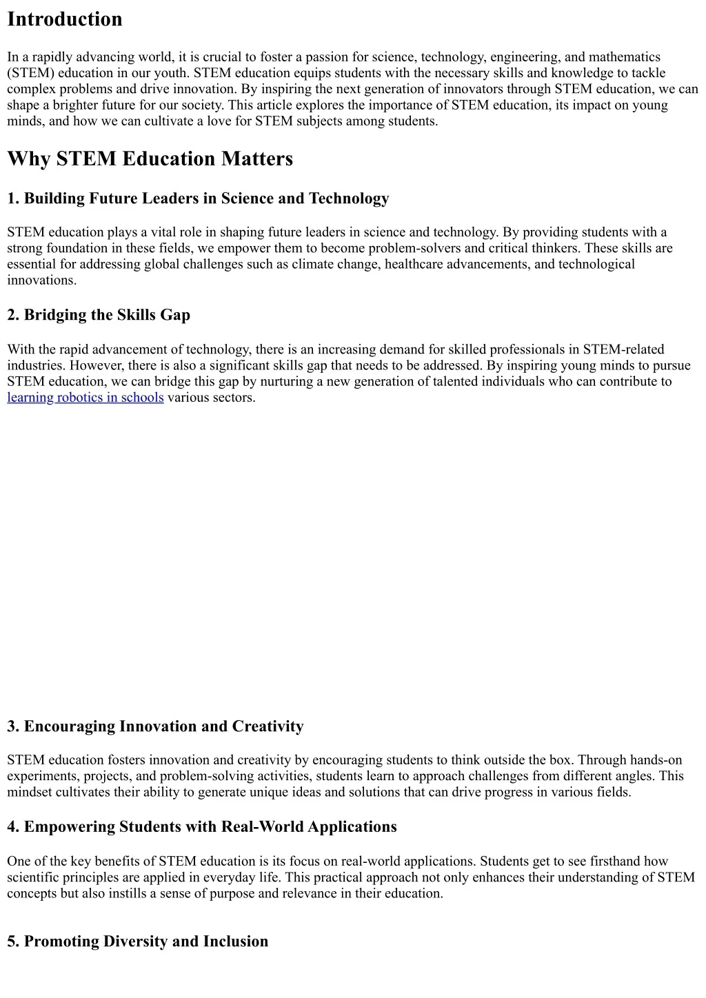 PPT - Inspiring the Next Generation of Innovators through STEM ...