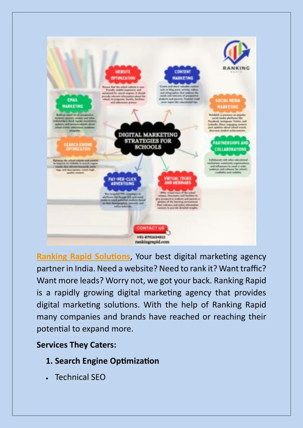 PPT - Ranking Rapid; Your Best Digital Marketing Partner PowerPoint ...