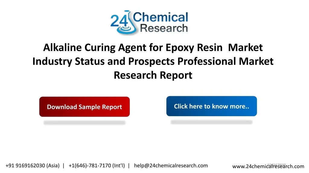 PPT - South Korea Alkaline Curing Agent for Epoxy Resin Market Outlook ...