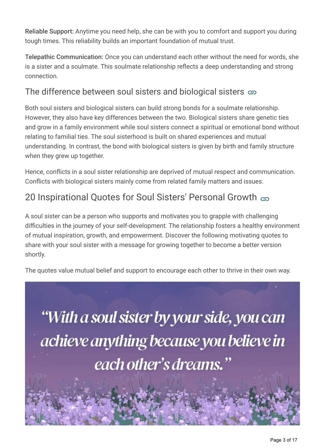 PPT - 125 Quotes for Soul Sisters: Celebrate Your Special Bond ...