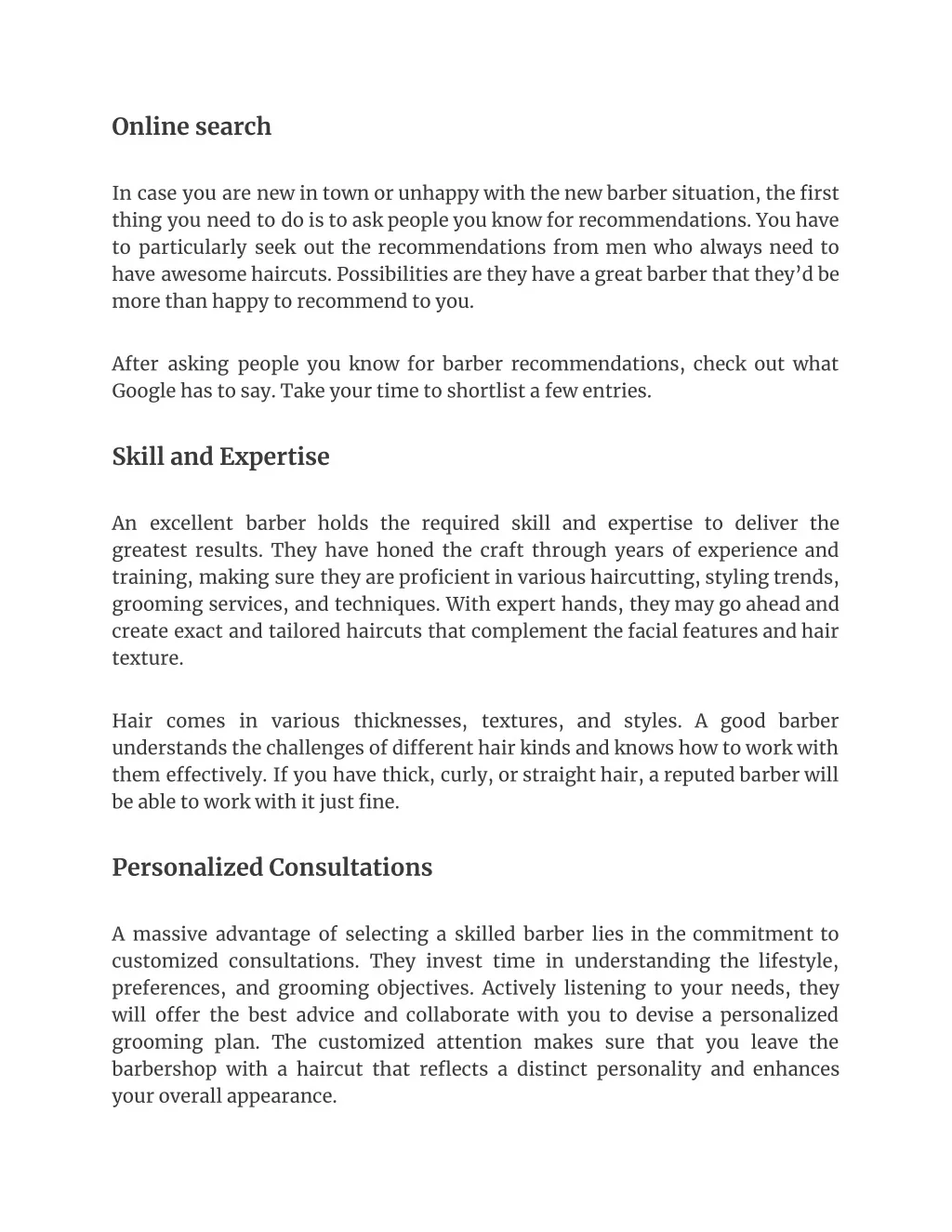 PPT - How to find out the best barber for yourself PowerPoint ...