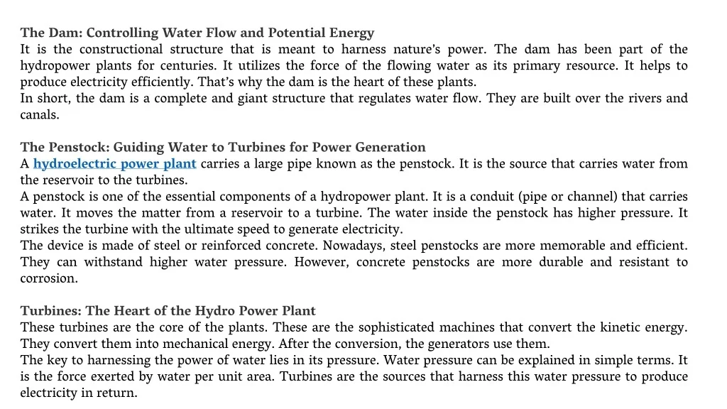 PPT - Key Components of a Hydro Power Plant | gogoalhydro PowerPoint ...