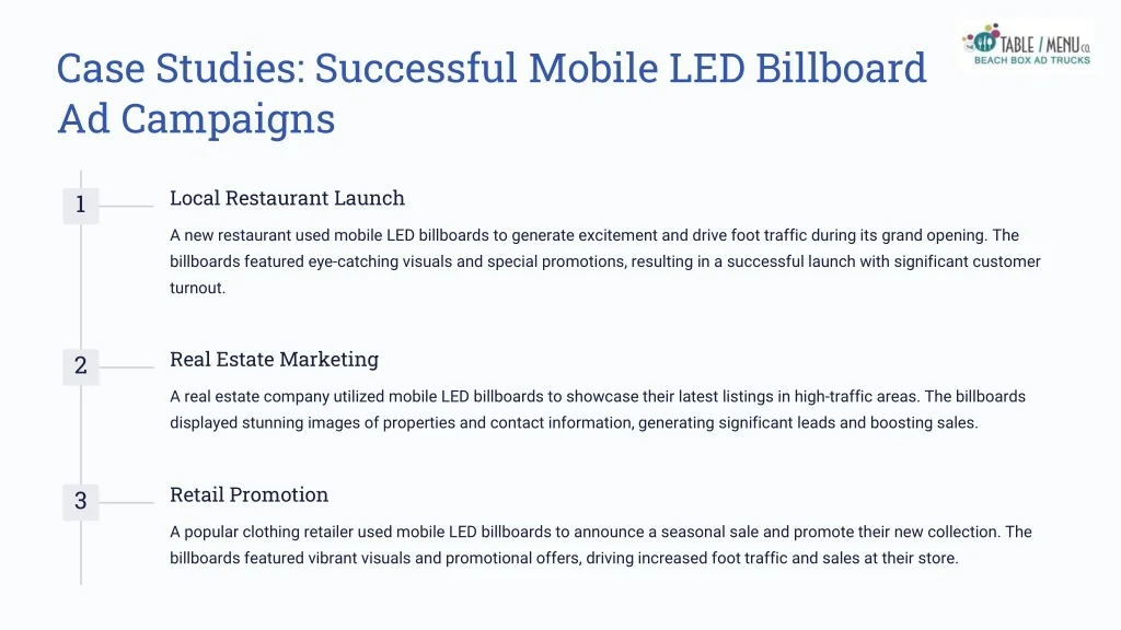 PPT - Expand Your Brand’s Reach with Mobile LED Billboard Ads in ...