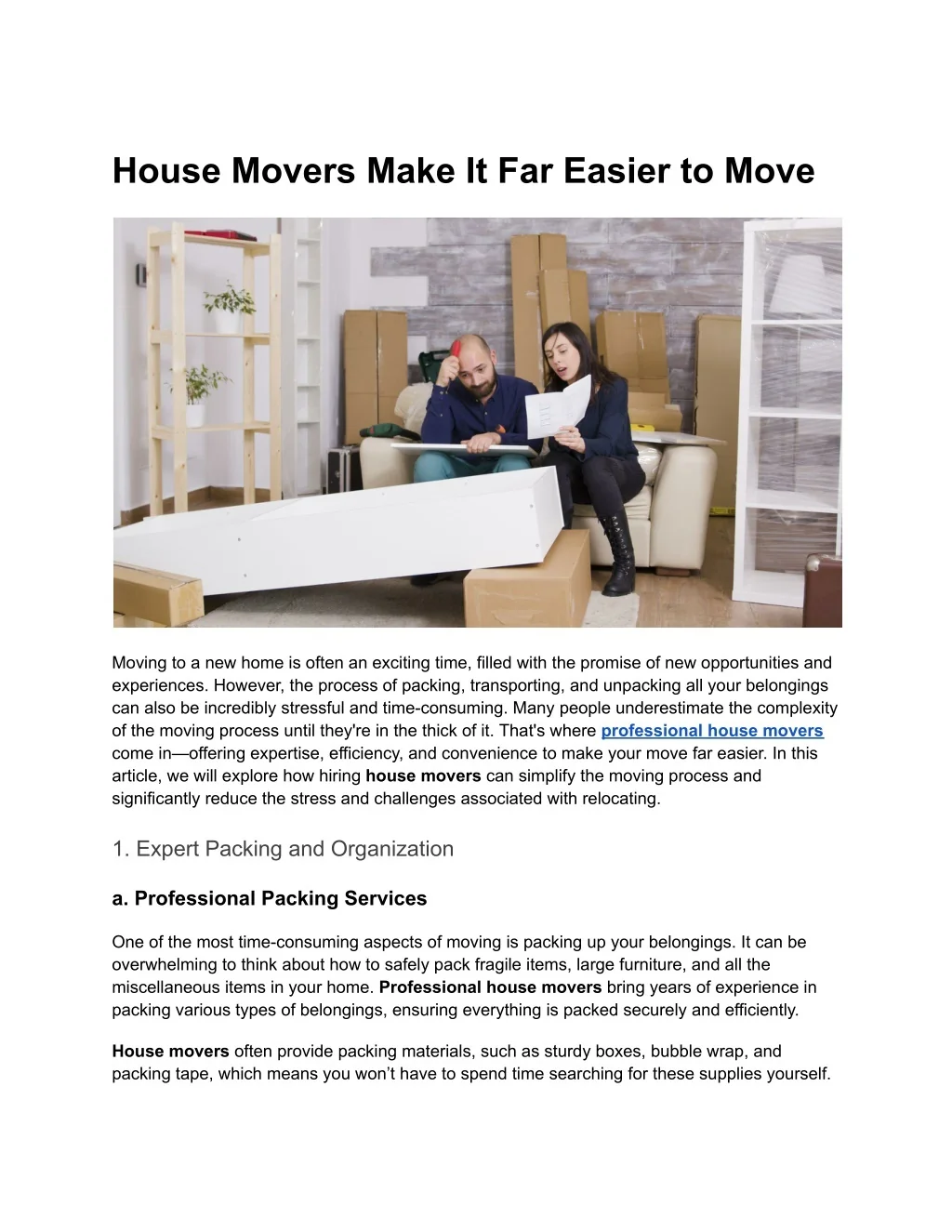 PPT - House Movers PowerPoint Presentation, free download - ID:13635526