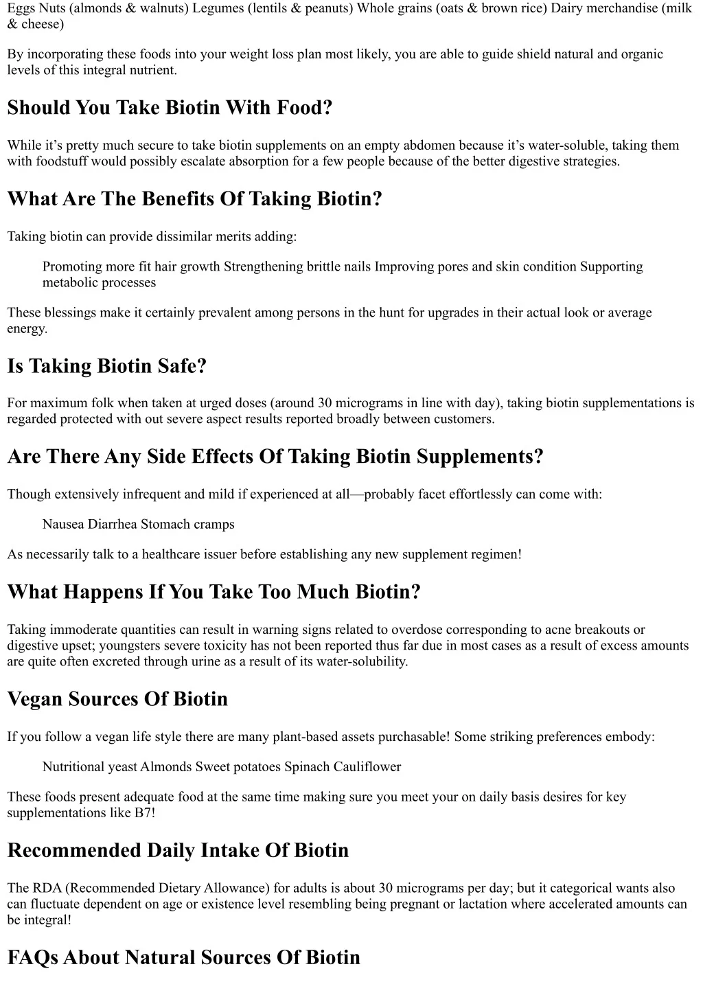 PPT - Natural Sources of Biotin: Foods to Boost Your Intake PowerPoint ...