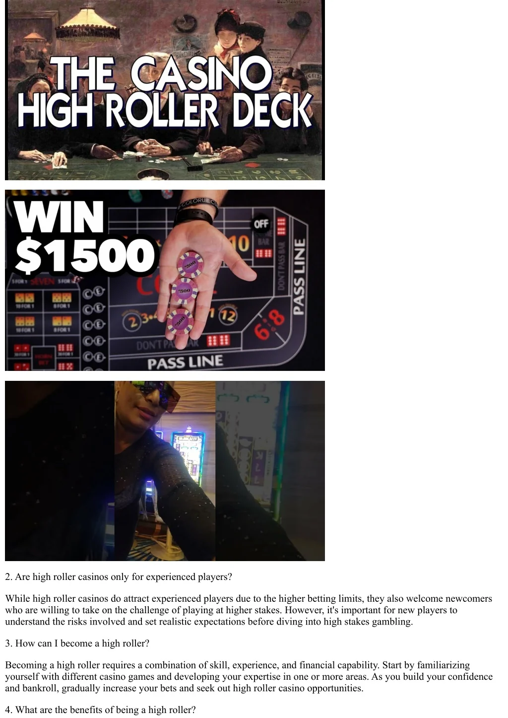PPT - High Roller Casino Crowd Reviews: Where Class Meets Gaming ...