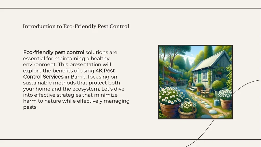 PPT - 4K Pest Control’s Eco-Friendly Pest Control Solutions PowerPoint ...