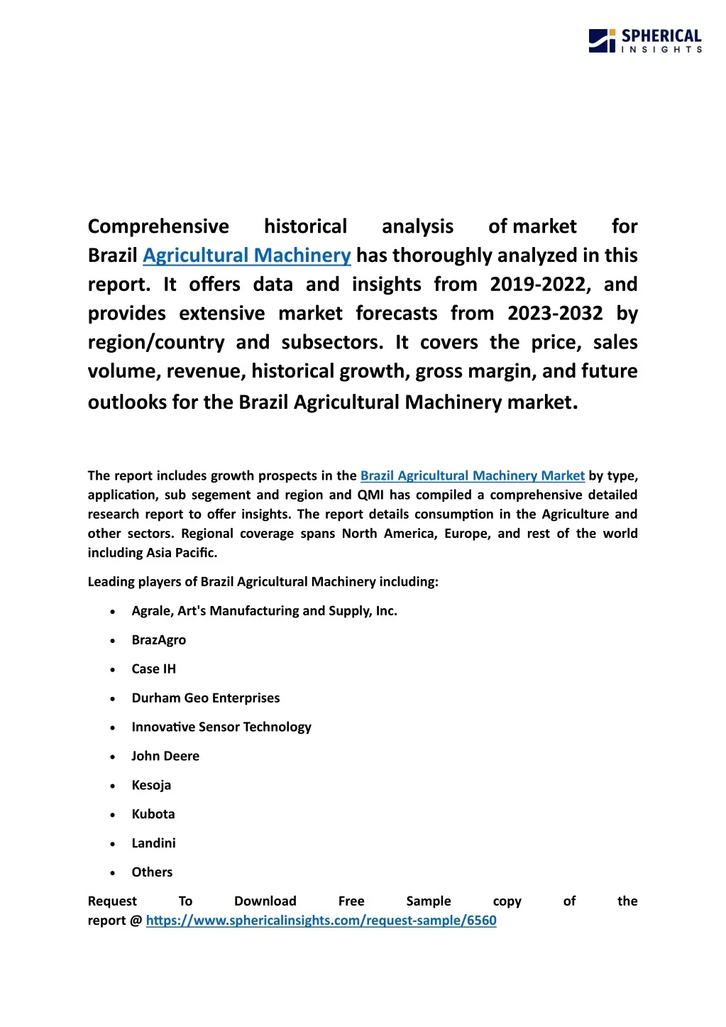 PPT - Brazil Agricultural Machinery Market PowerPoint Presentation ...