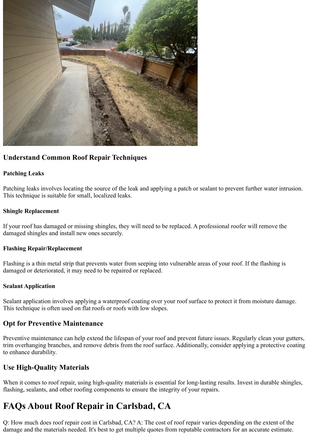 PPT - Expert Tips for Successful Roof Repair in Carlsbad, CA PowerPoint ...