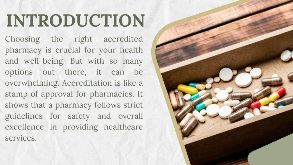 PPT - 5 Tips for Choosing the Right Accredited Pharmacy PowerPoint ...