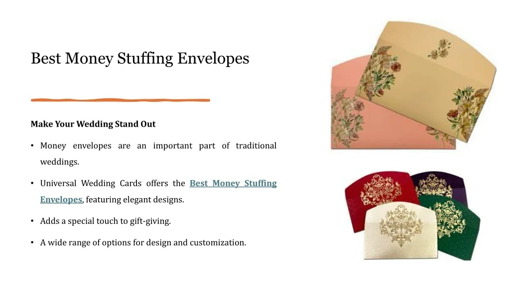 PPT - The Ultimate Guide to Wedding Stationery & Best Money Stuffing ...