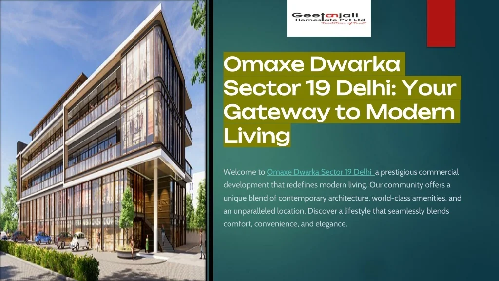 PPT - Elevate With luxury living Omaxe Dwarka Sector 19 Delhi ...