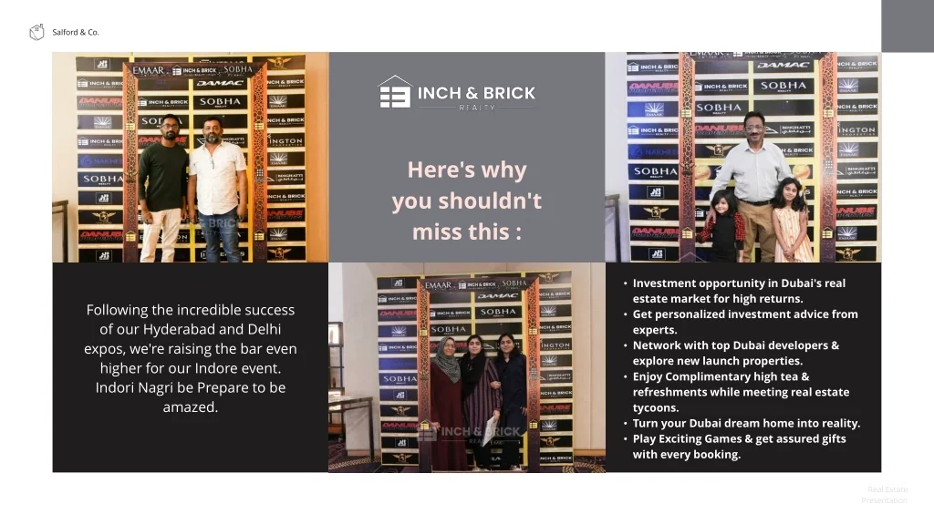 PPT - MEGA DUBAI REAL ESTATE EXPO IN INDORE by Inchbrick Realty PowerPoint Presentation - ID ...