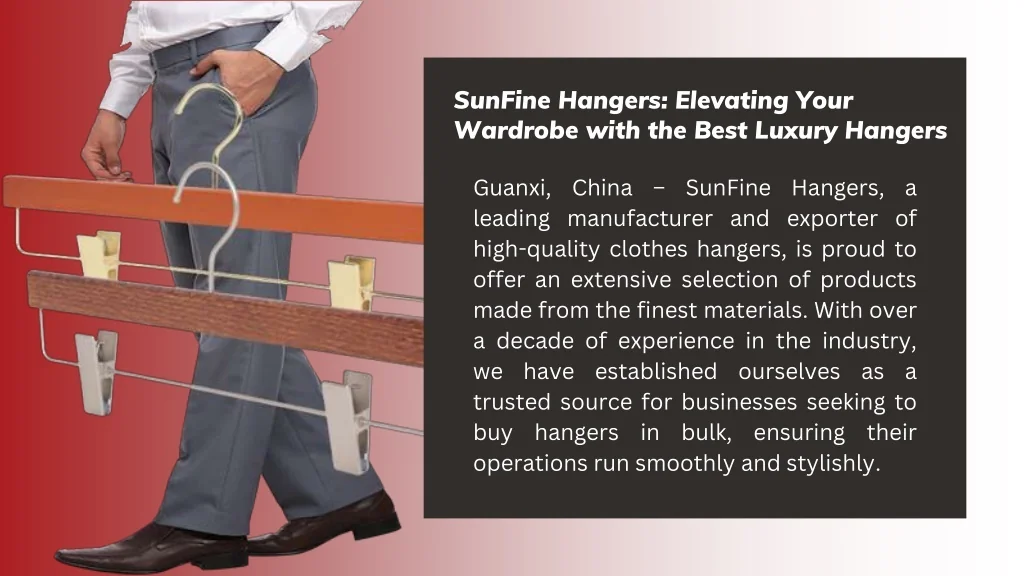 PPT - SunFine Hangers: Elevating Your Wardrobe with the Best Luxury ...