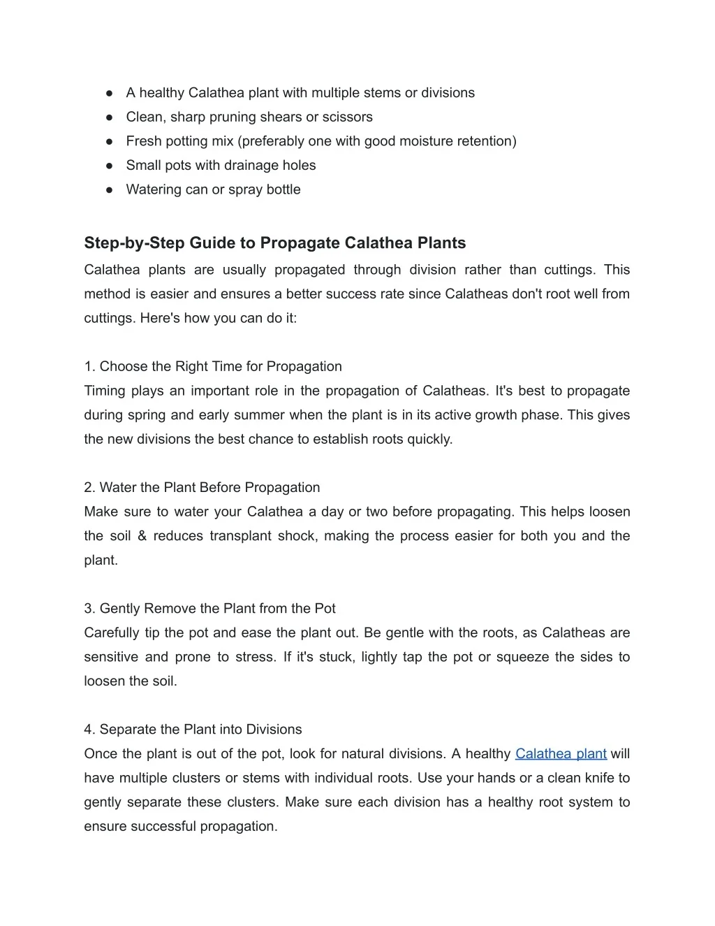 PPT - The Ultimate Guide to Propagating Calathea Plants - Easy Steps ...