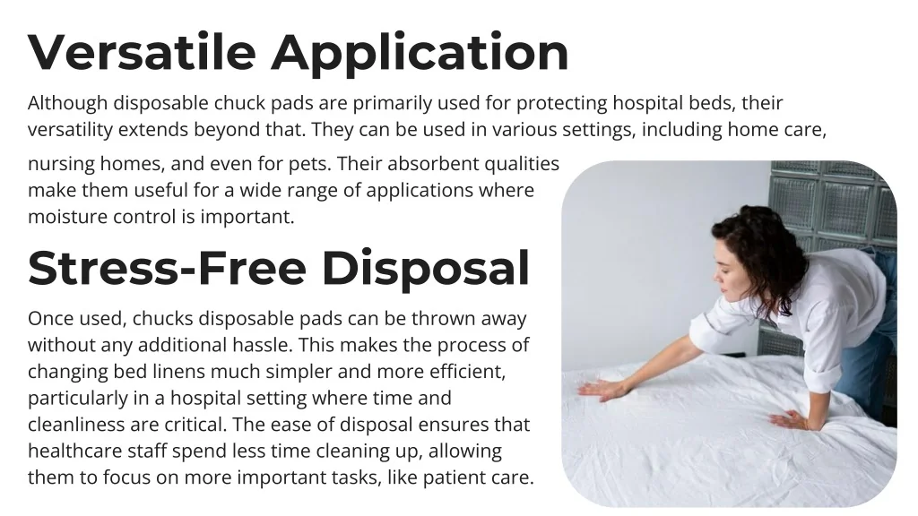 PPT - Benefits of Using Disposable Chuck Pads for Hospital Bed ...