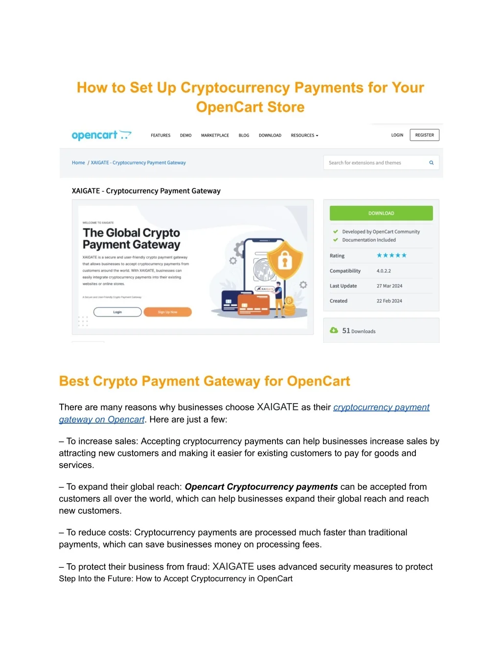 PPT - How to Set Up Cryptocurrency Payments for Your OpenCart Store ...