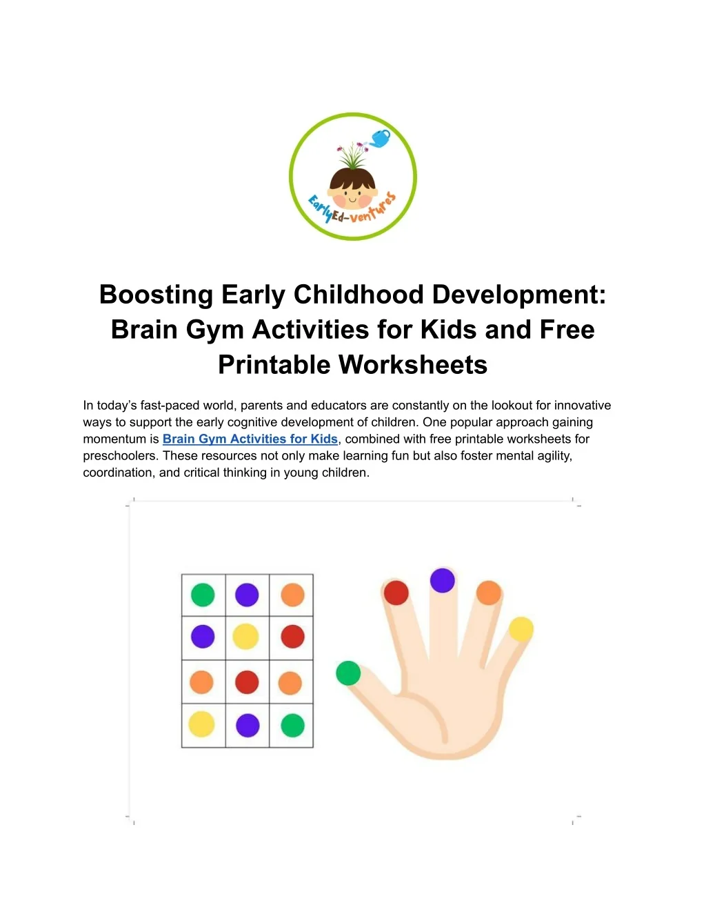 PPT - Download Brain Gym Exercises PDF for Kids PowerPoint Presentation ...